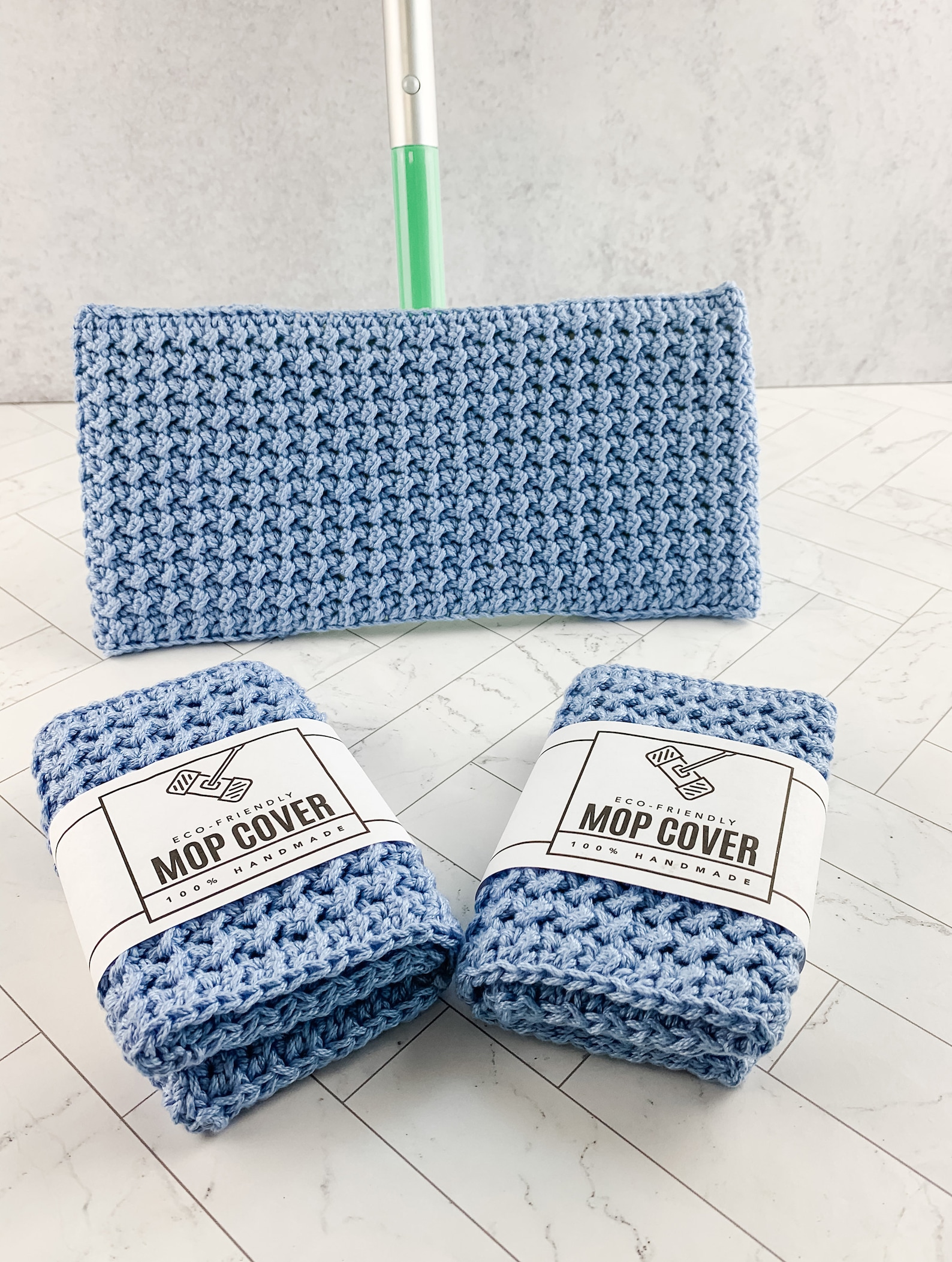 Easy Crochet Mop Cover Pattern PDF Printable Pattern | Etsy