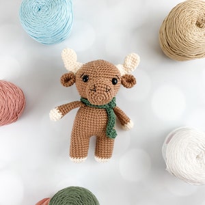 Crochet Mini Moose Pattern Instant Download Amigurumi Pattern - Etsy