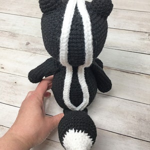 Crochet Skunk Pattern - Instant Download - Amigurumi Skunk PDF Pattern ...