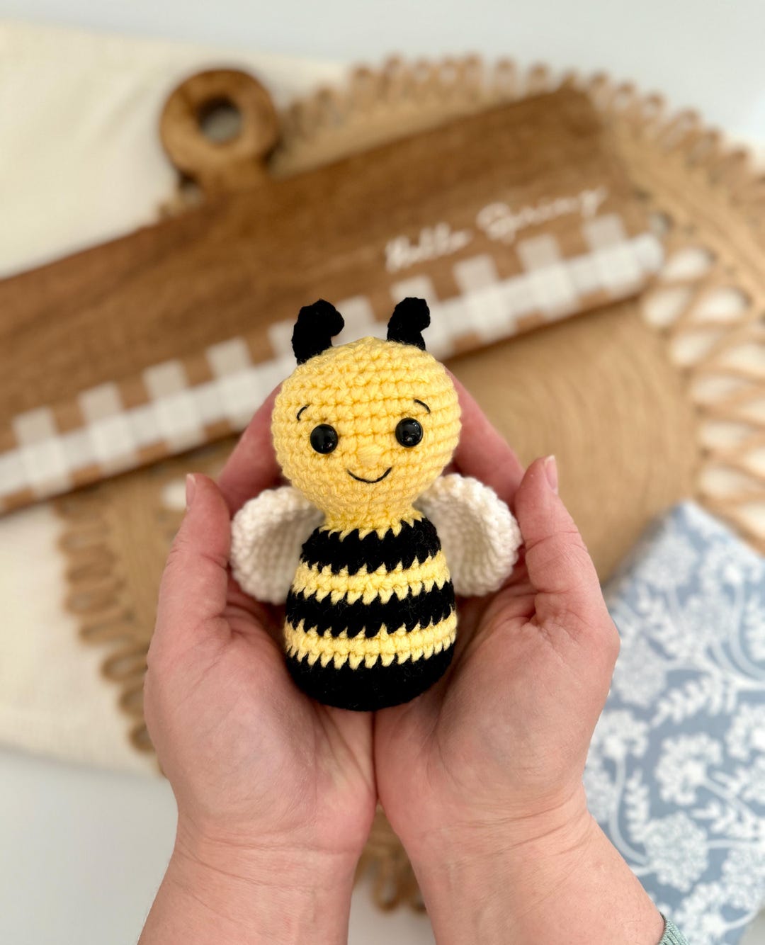 Crochet Mini Bee Pattern - Instant Download - PDF Pattern - Amigurumi ...