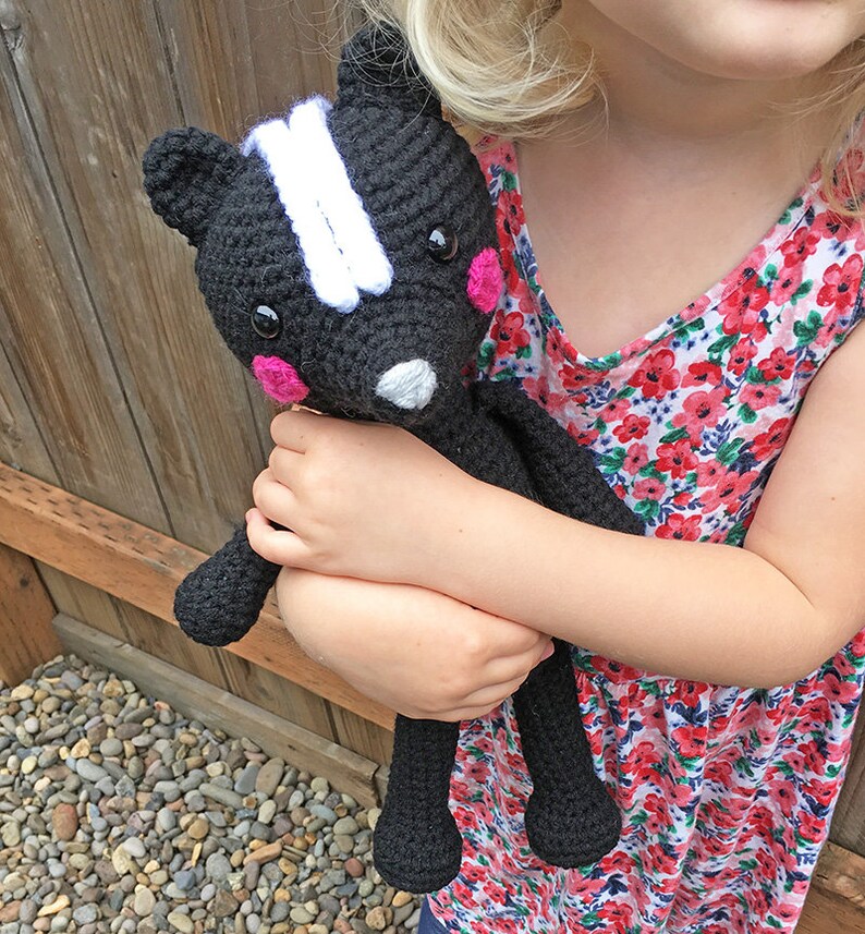 Crochet Skunk Pattern Instant Download Amigurumi Skunk PDF - Etsy