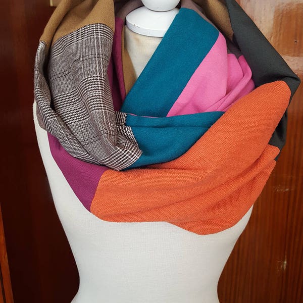 Upcycled Scarf - Etsy