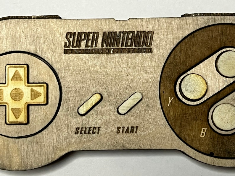 SNES Controller - Etsy