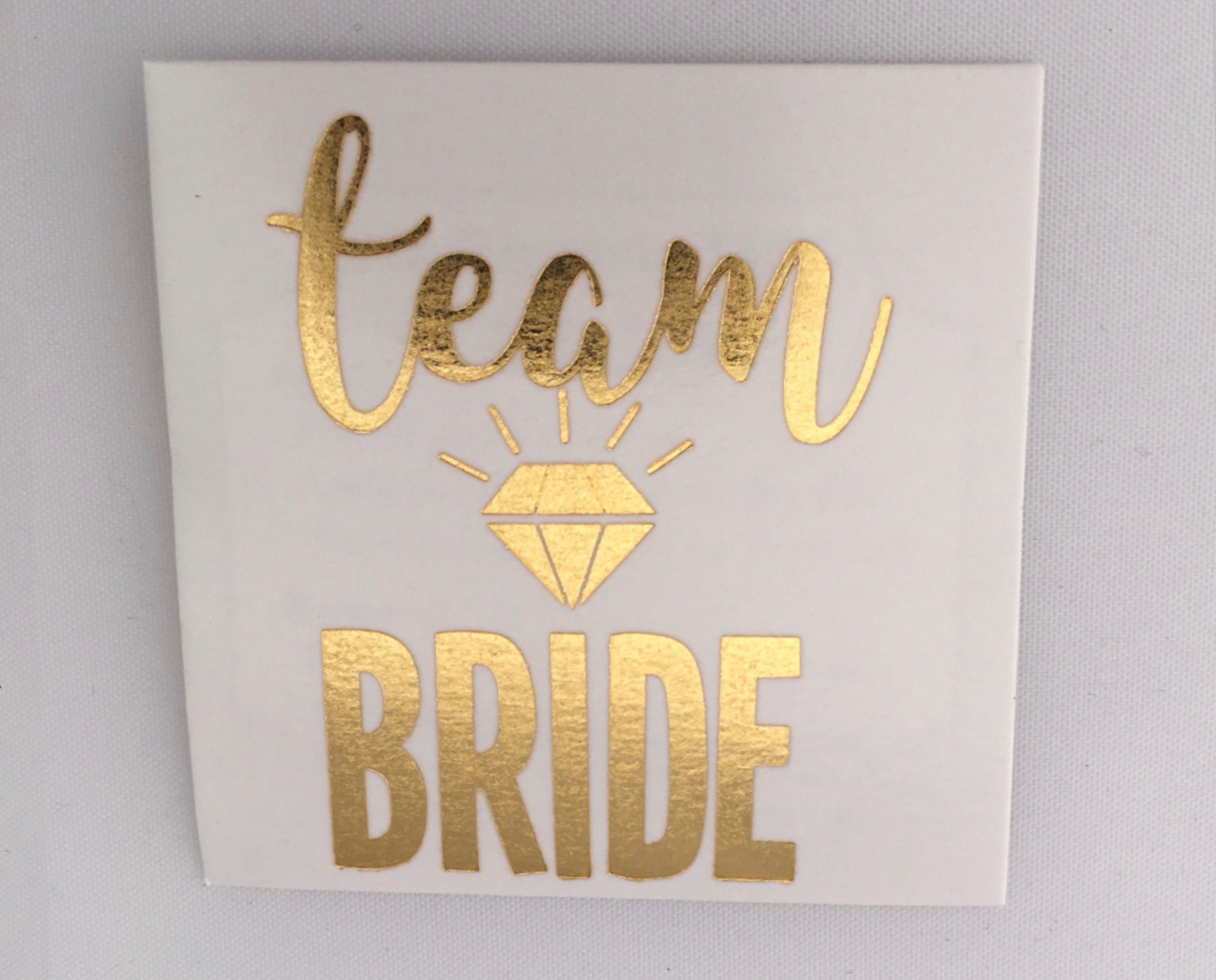 Team Bride Tattoo / Bachelorette Party / Bachelorette Tattoo / - Etsy