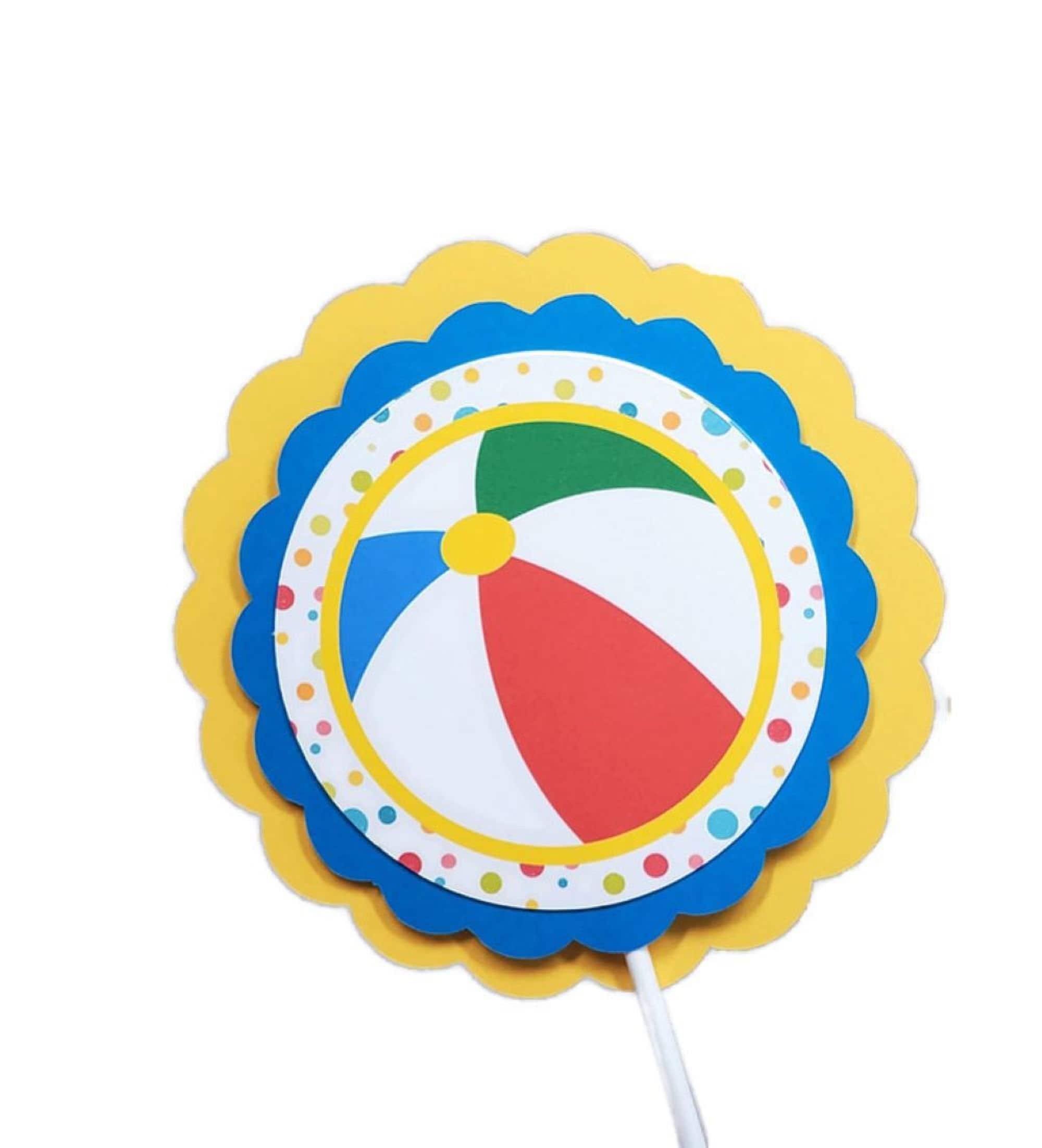 Pool Party Centerpiece Sticks, Boy Birthday Party Decorations, Beach ...