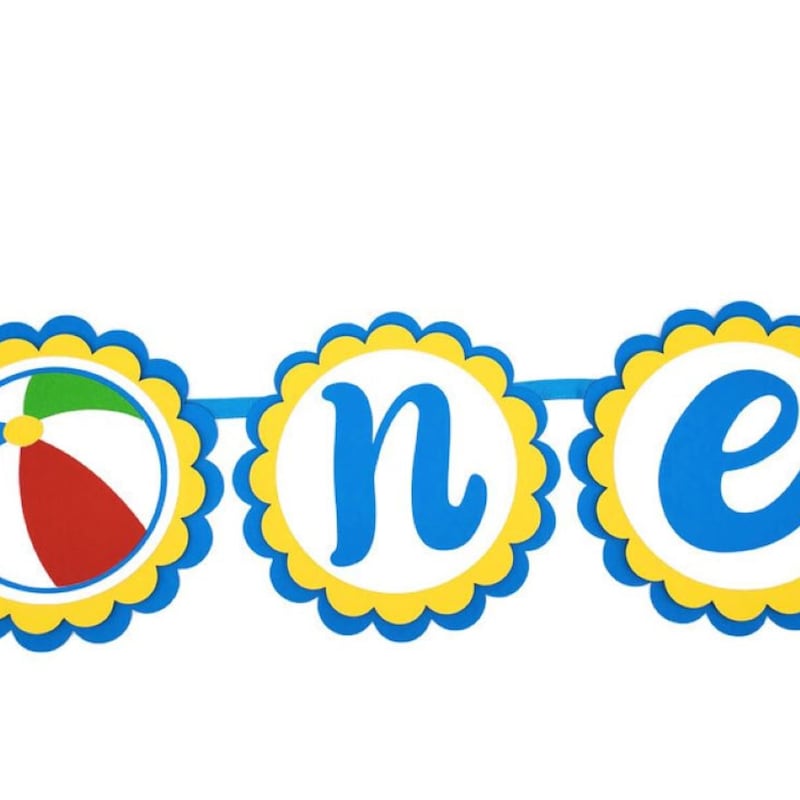 Beach Ball Banner - Etsy