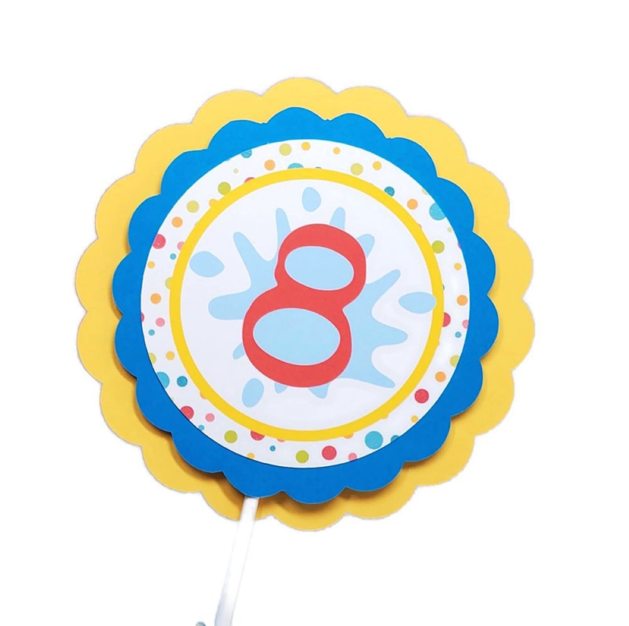 Pool Party Centerpiece Sticks, Boy Birthday Party Decorations, Beach ...