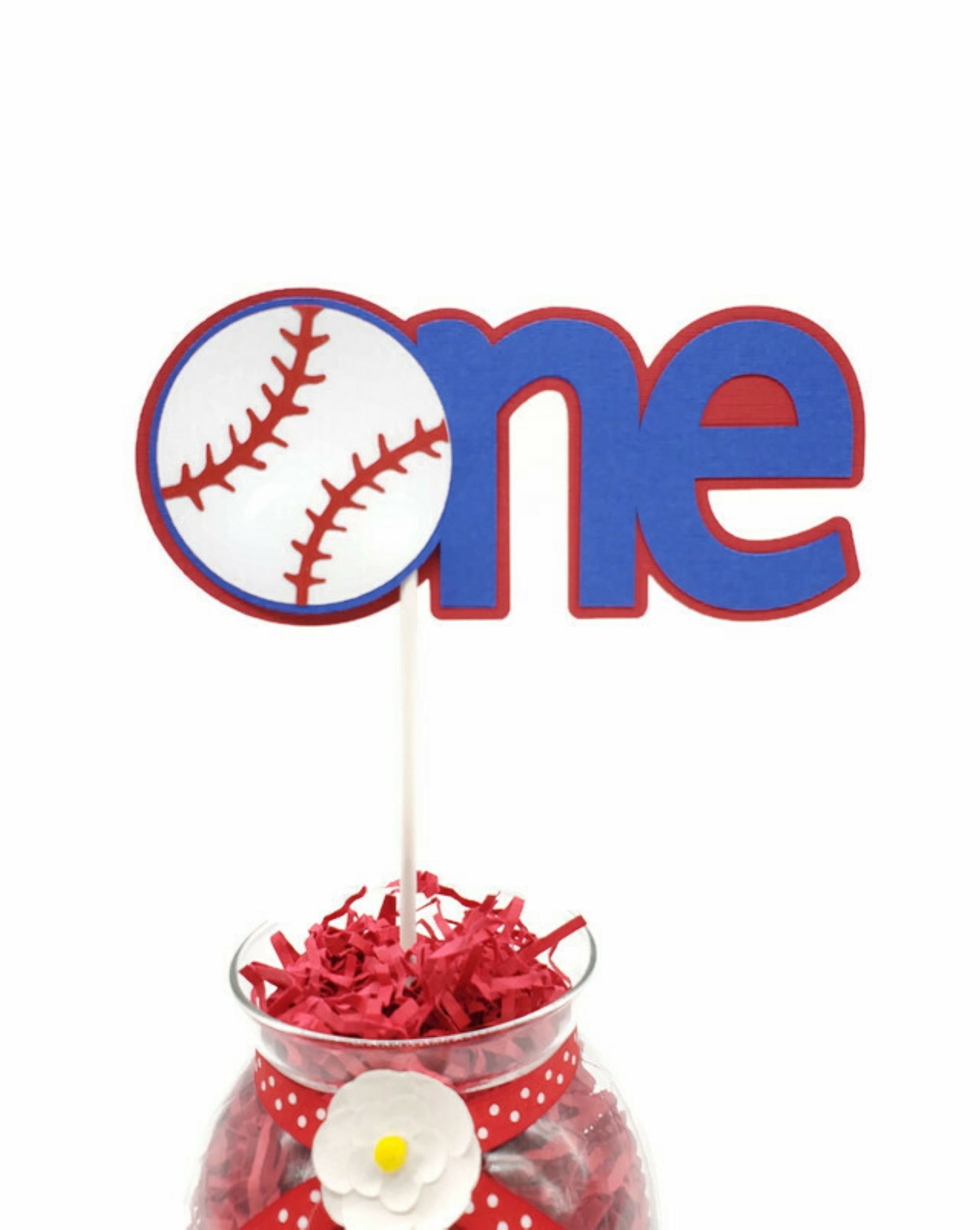 Baseball ONE Cake Topper, Baseball First Birthday Cake Topper, Boy 1st ...