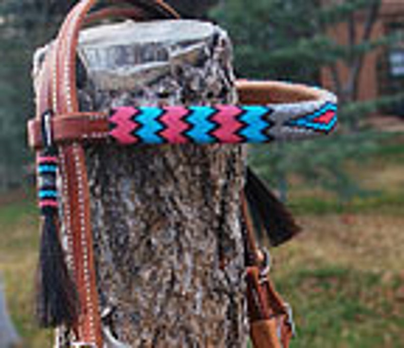 Custom Hand-crafted Beaded Horse Tack - Etsy