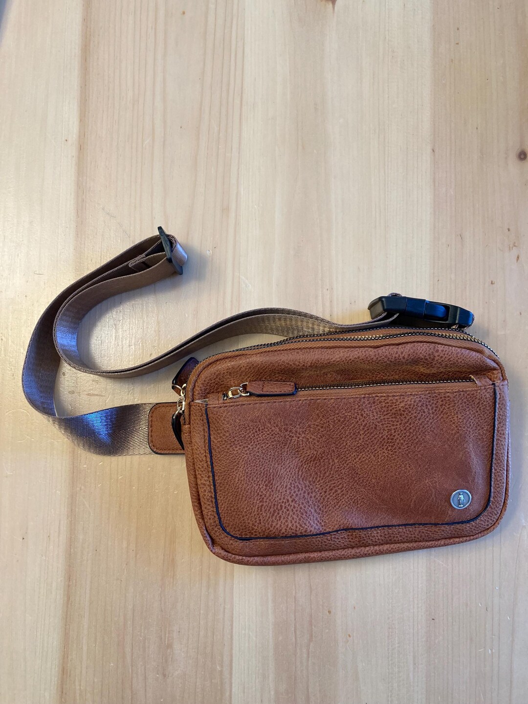 Marian Belt Bag I Mary Fanny Pack I Vegan Leather I Miraculous Medal ...