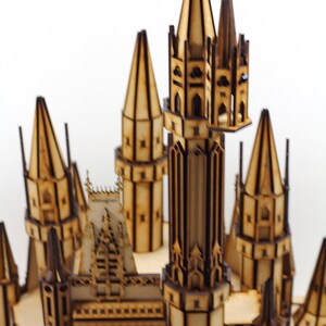 Palace Castle 3D Puzzle | Fairy Tale Palace 3D Puzzle | 3mm MDF Wood 3D ...