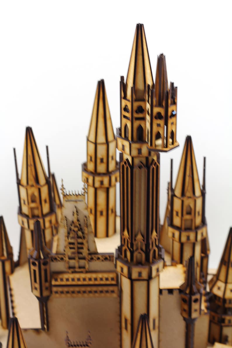 Palace Castle 3D Puzzle Fairy Tale Palace 3D Puzzle 3mm - Etsy