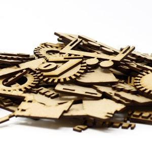 3D Puzzle| Monster Truck Snap Together 3D Puzzle | 3mm MDF Wood Board ...