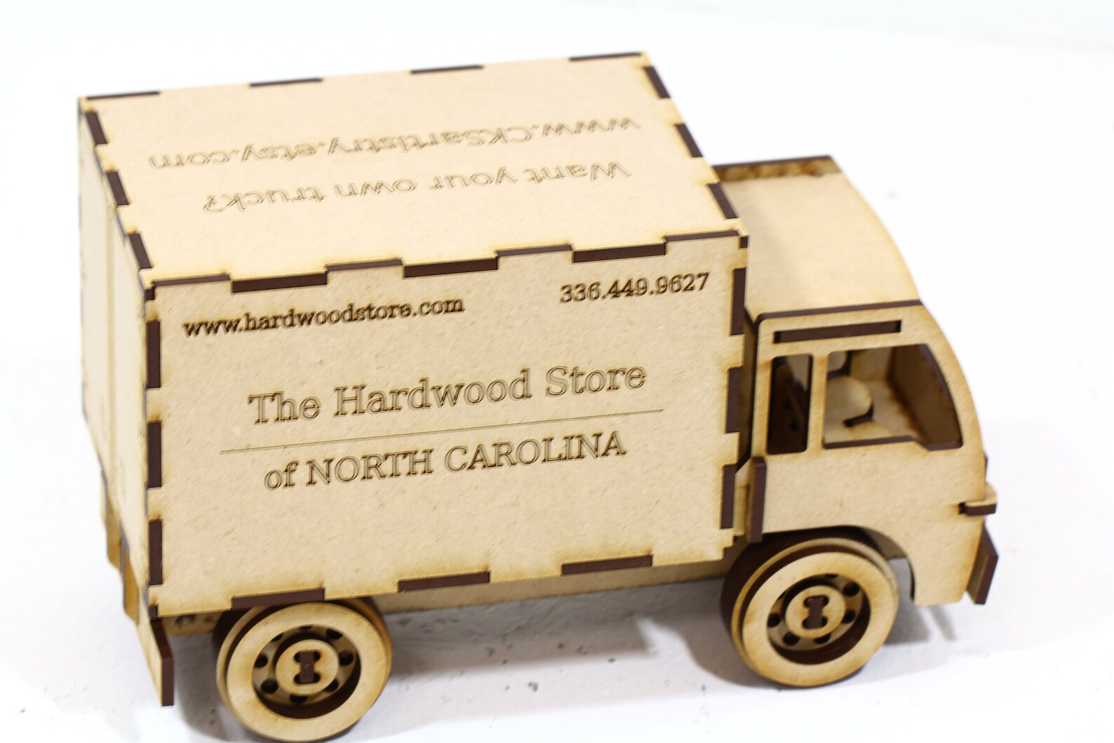3D Puzzle Box Truck Puzzle 3mm MDF Wood Board Puzzle - Etsy