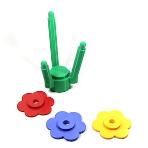 3D Printed Flower Bouquet: Colorful PLA Plastic Brick Style Decor - Etsy