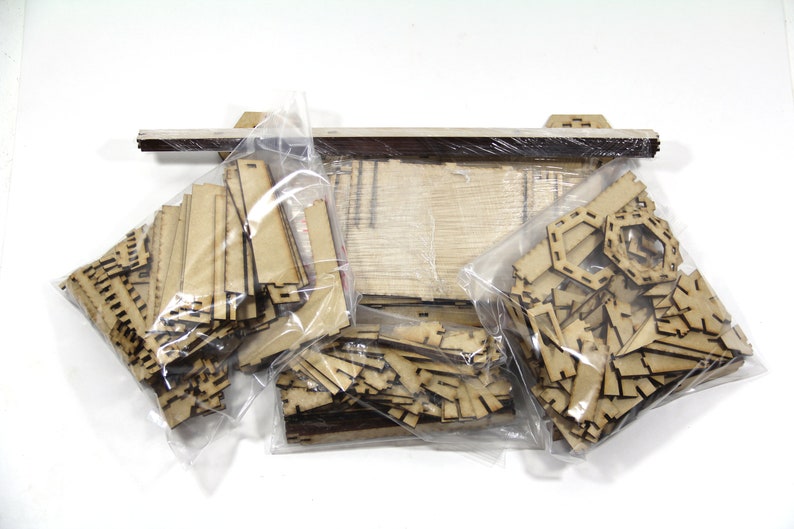 3D Castle Puzzle: Modern Medieval MDF Wood (287 Pieces) - Etsy