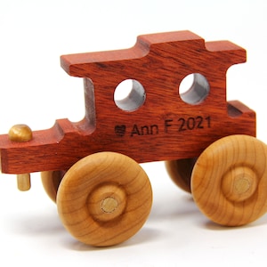 Wooden Personalized Train | Handcrafted Toy Train | Customize Train ...