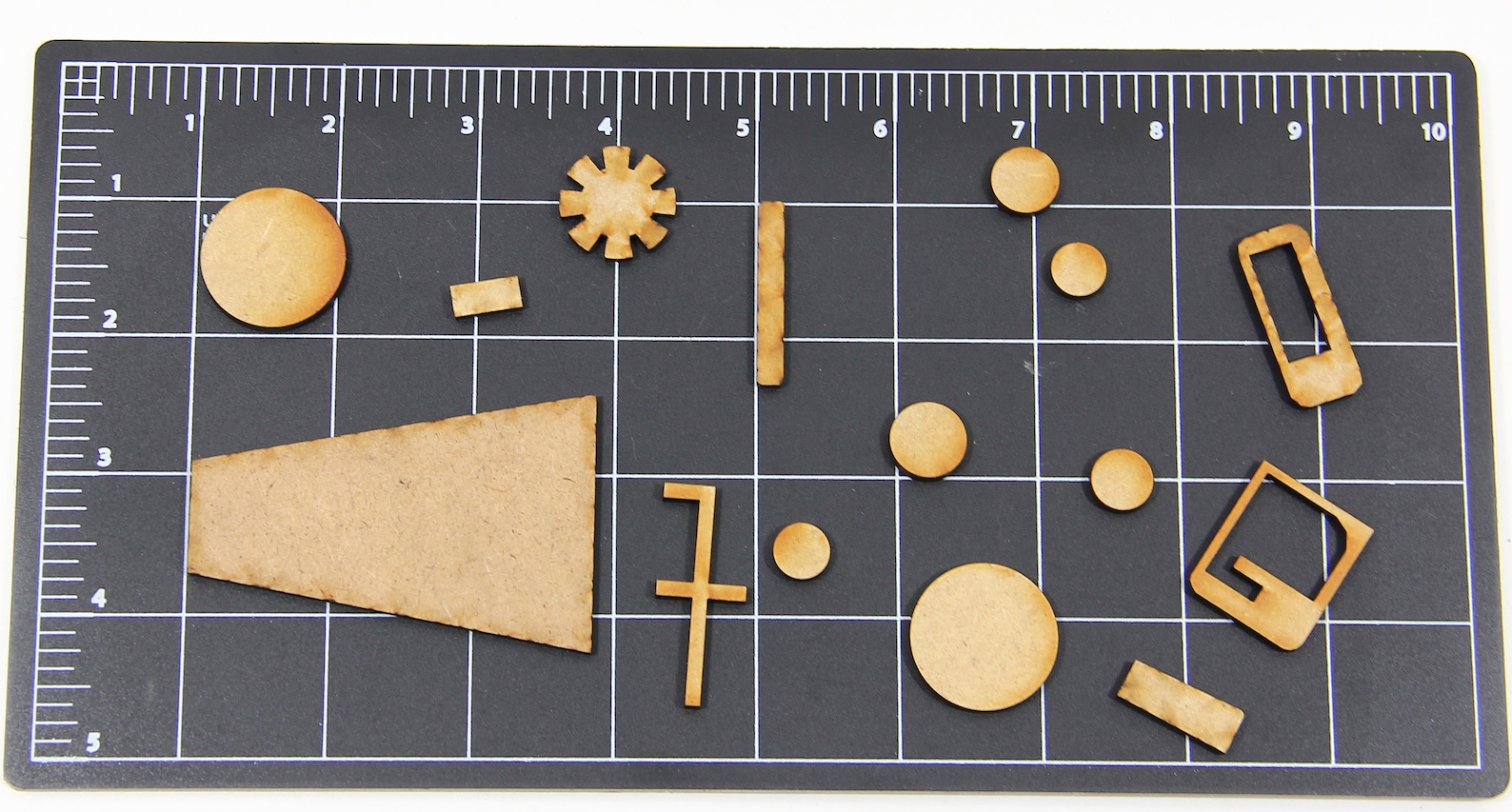 3lb Laser Cut MDF Wood Scraps | Craft Blanks for Jewelry, Models - Etsy