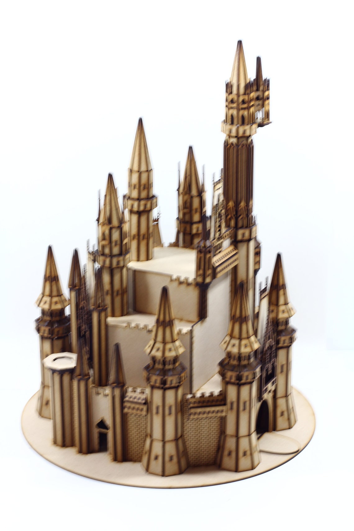 Palace Castle 3D Puzzle Fairy Tale Palace 3D Puzzle 3mm - Etsy
