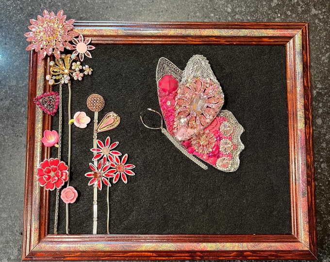 Vintage Jewelry Art Framed Vintage Jewelry Art Pictures Framed Jewelry ...