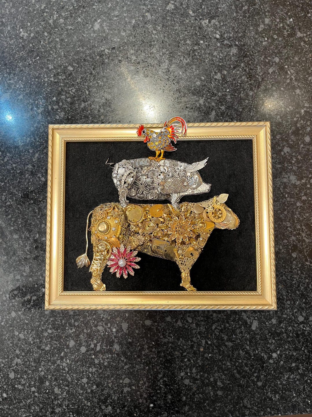 Framed Jewelry Art Framed Vintage Jewelry Art Pictures Framed Jewelry ...