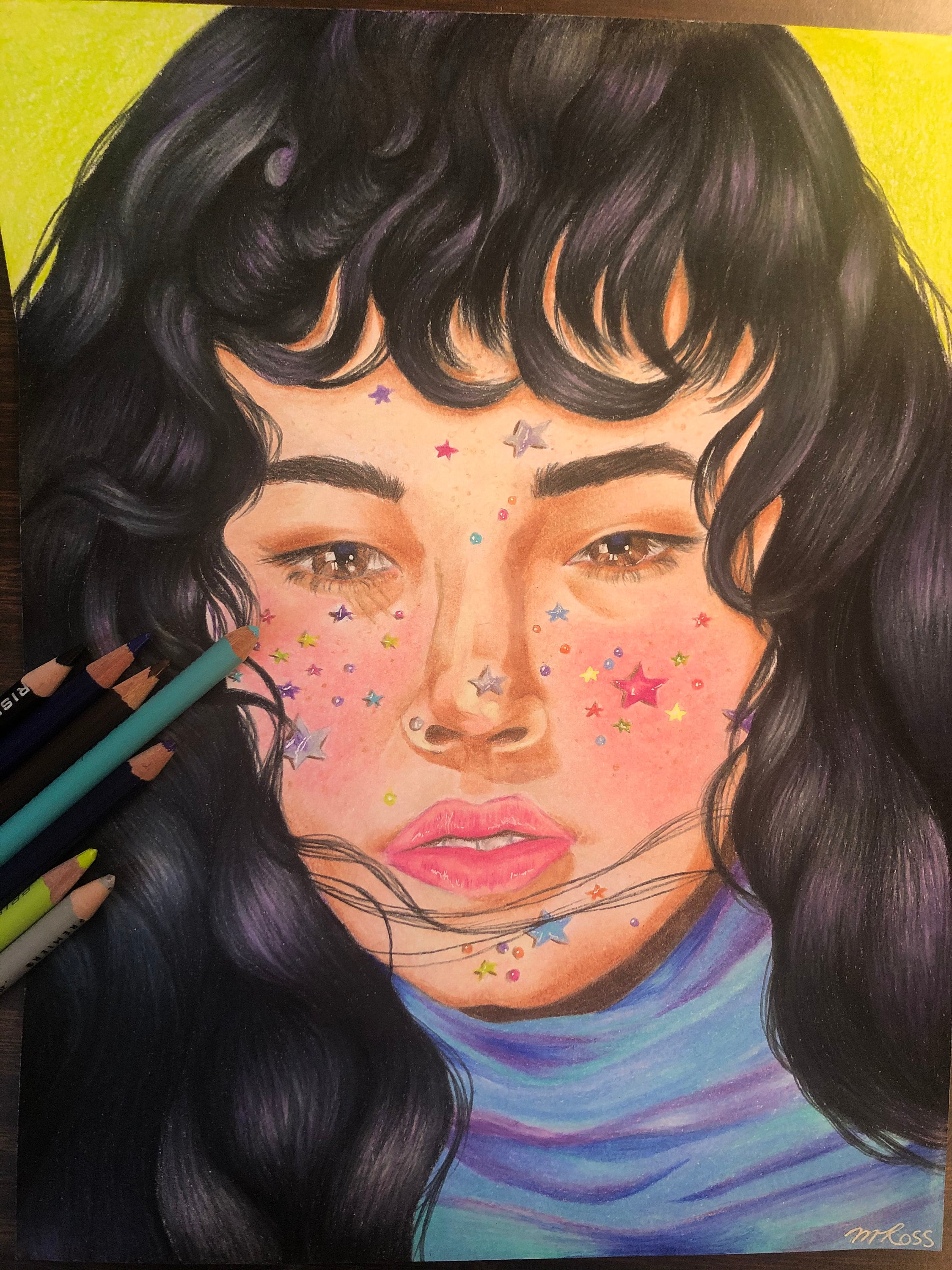 Color Pencil Drawings Of People