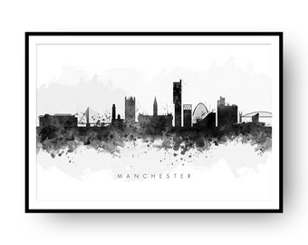 Manchester Wall Art | Etsy
