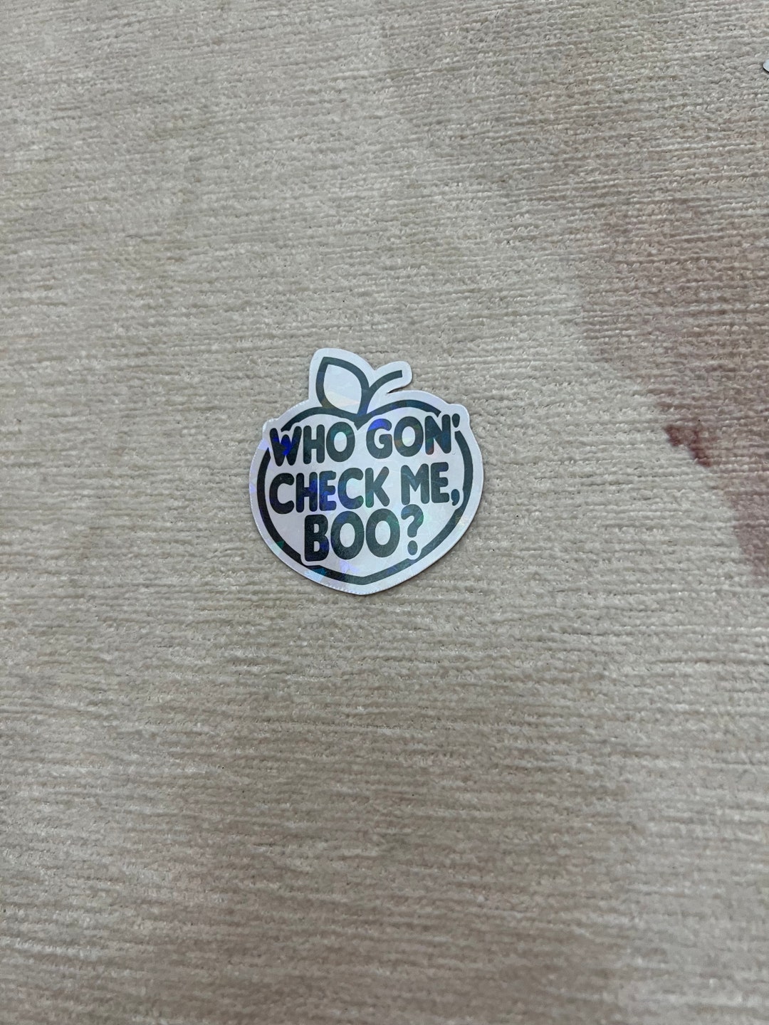 RHOA Sticker | Holographic, Quote, Who Gon Check Me Boo, Sheree, Bravo ...