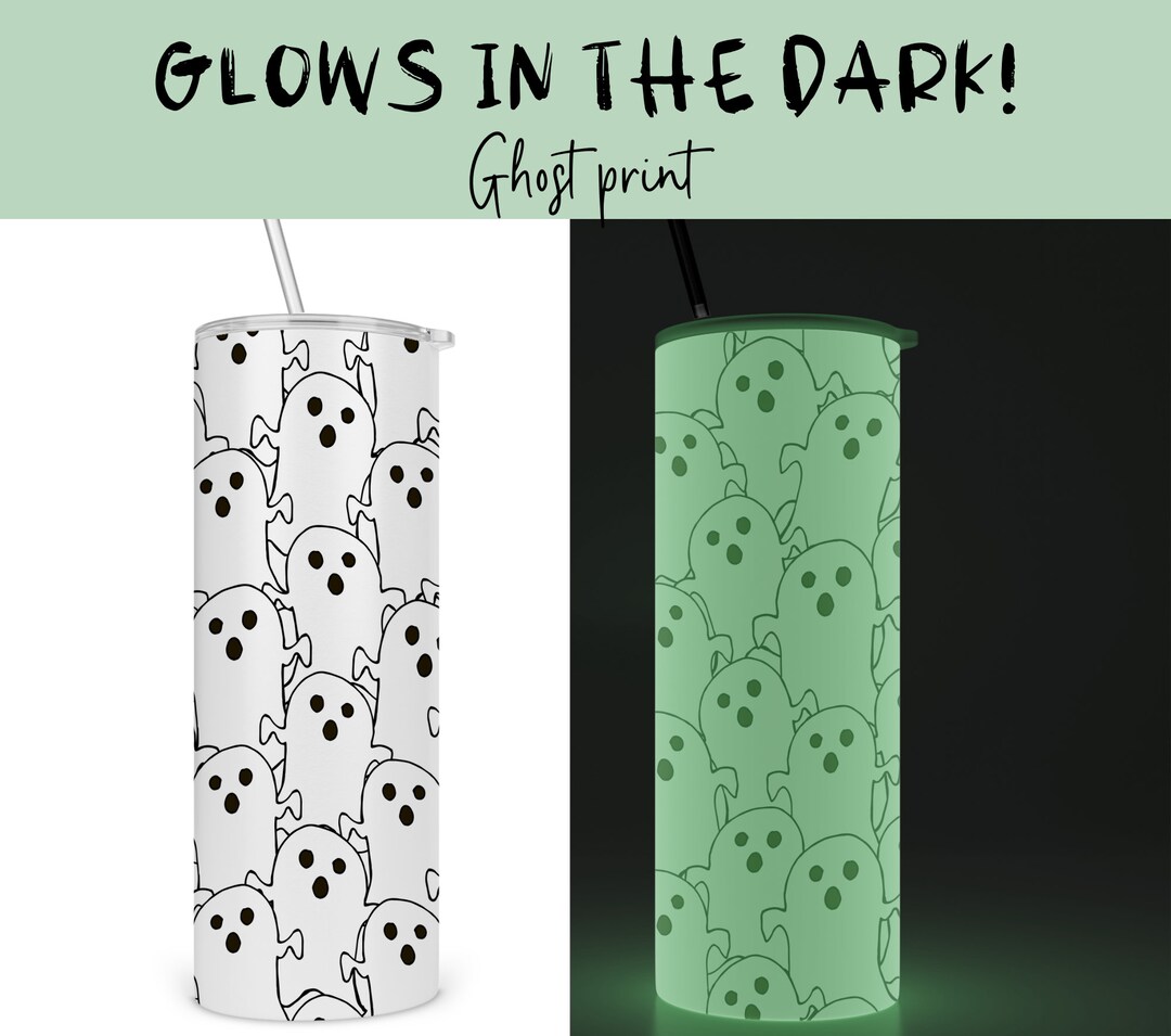 Ghost 20oz Skinny Tumbler - Glows in the Dark! | Stainless Steel ...