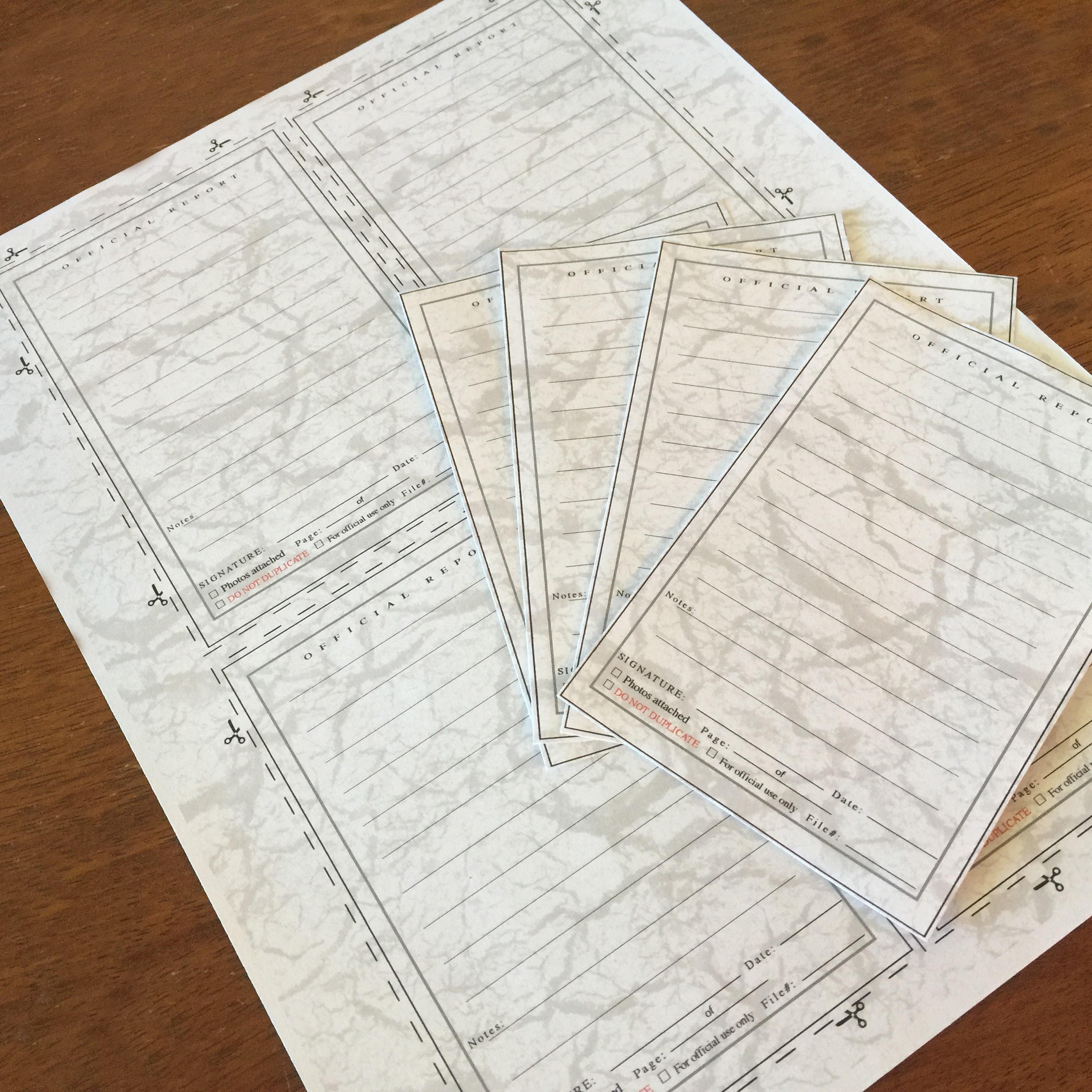 Mini Top Secret Style Folders Invitation Greeting Cards With - Etsy