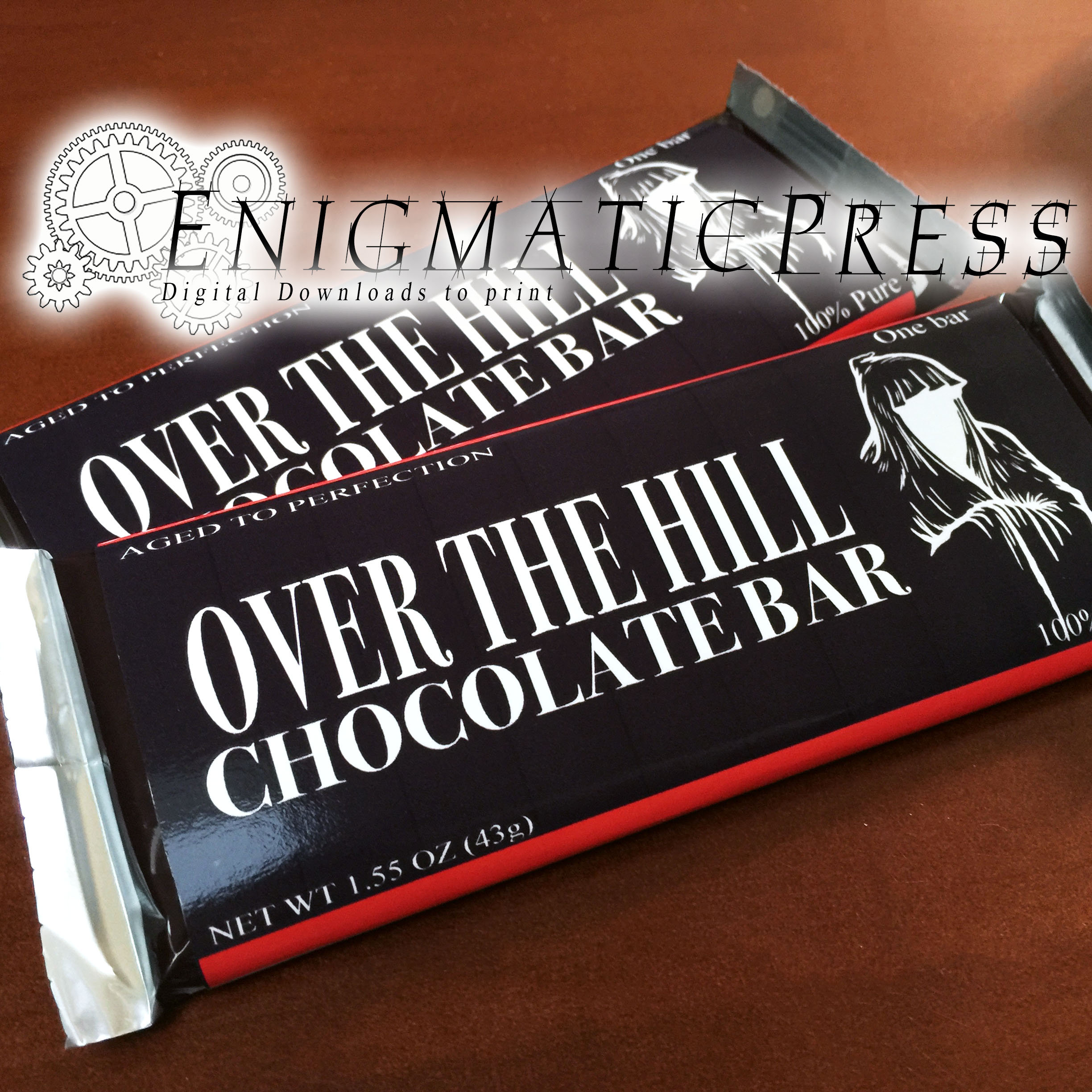 4 Over the Hill Style Labels Value Pack, Water/prescription Bottle ...