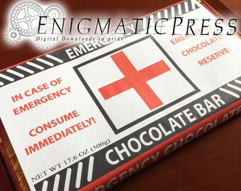 Emergency Chocolate - Etsy
