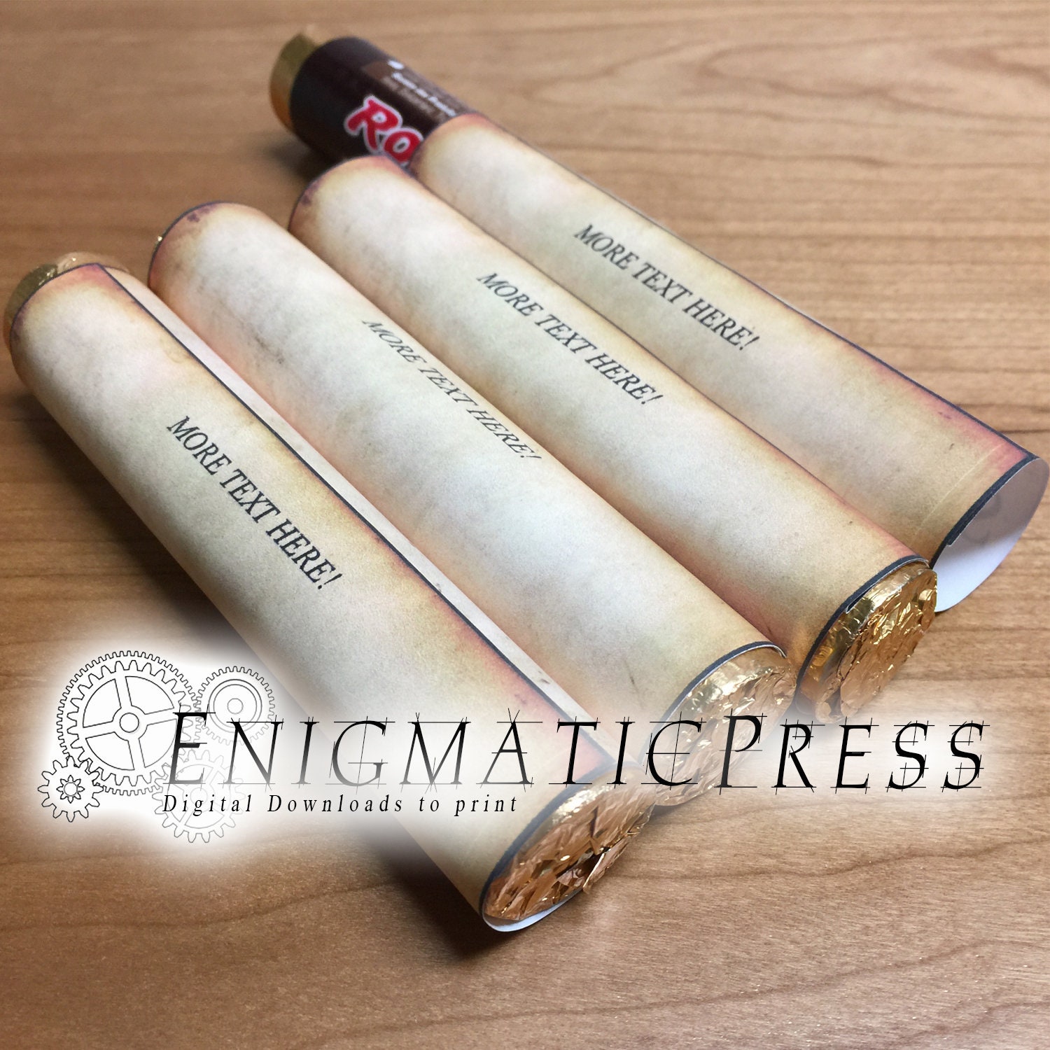 Editable Diploma Styles Rolo Wrapper Labels, Easy DIY PDF, Instant ...