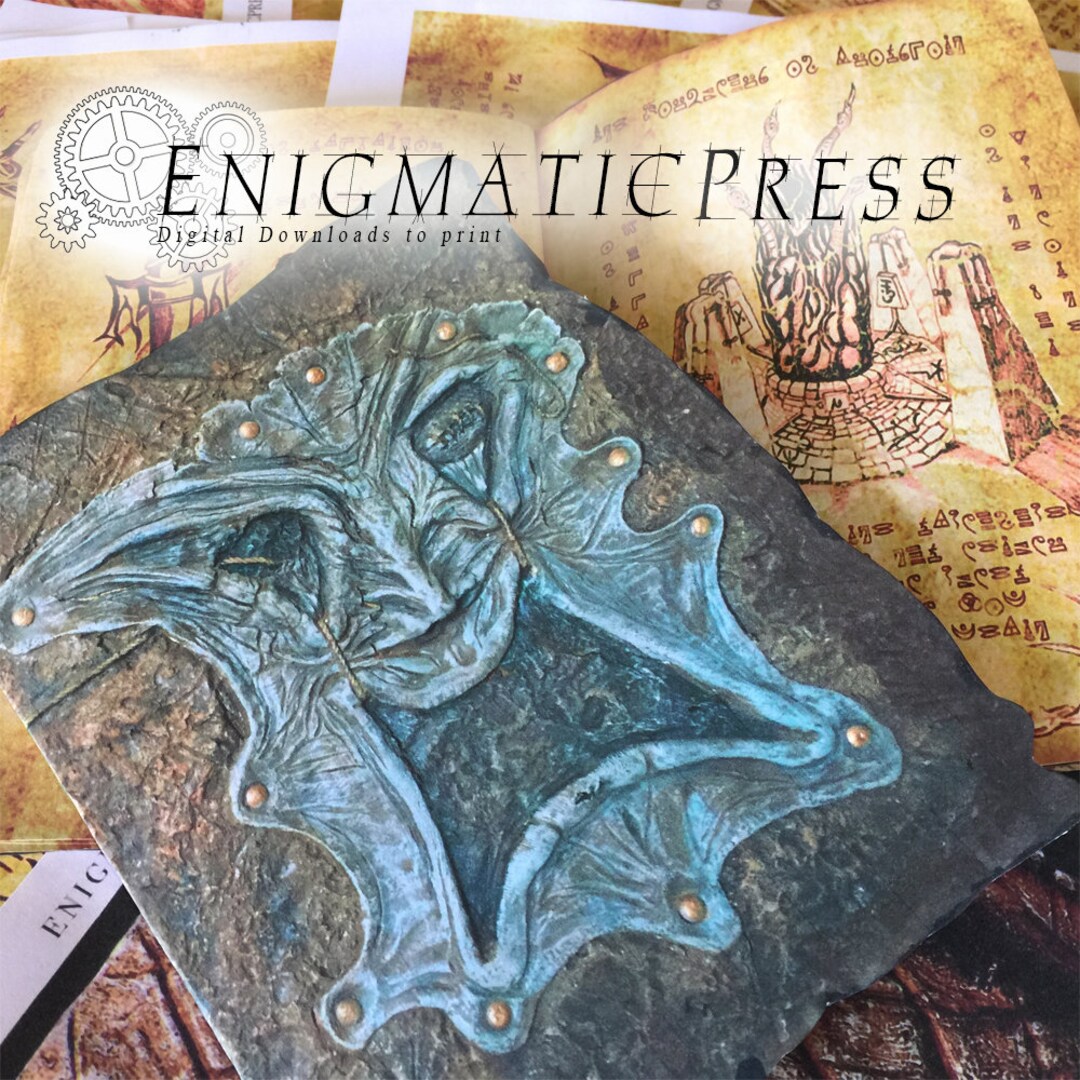 Necronomicon Version 2 DIY Book of the Dead, Home Printable, Evil Dead ...