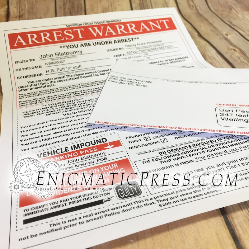Police Warrant Card - Etsy UK