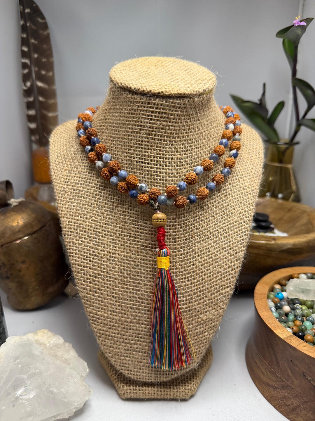 The Dharma Sky Mala - Etsy