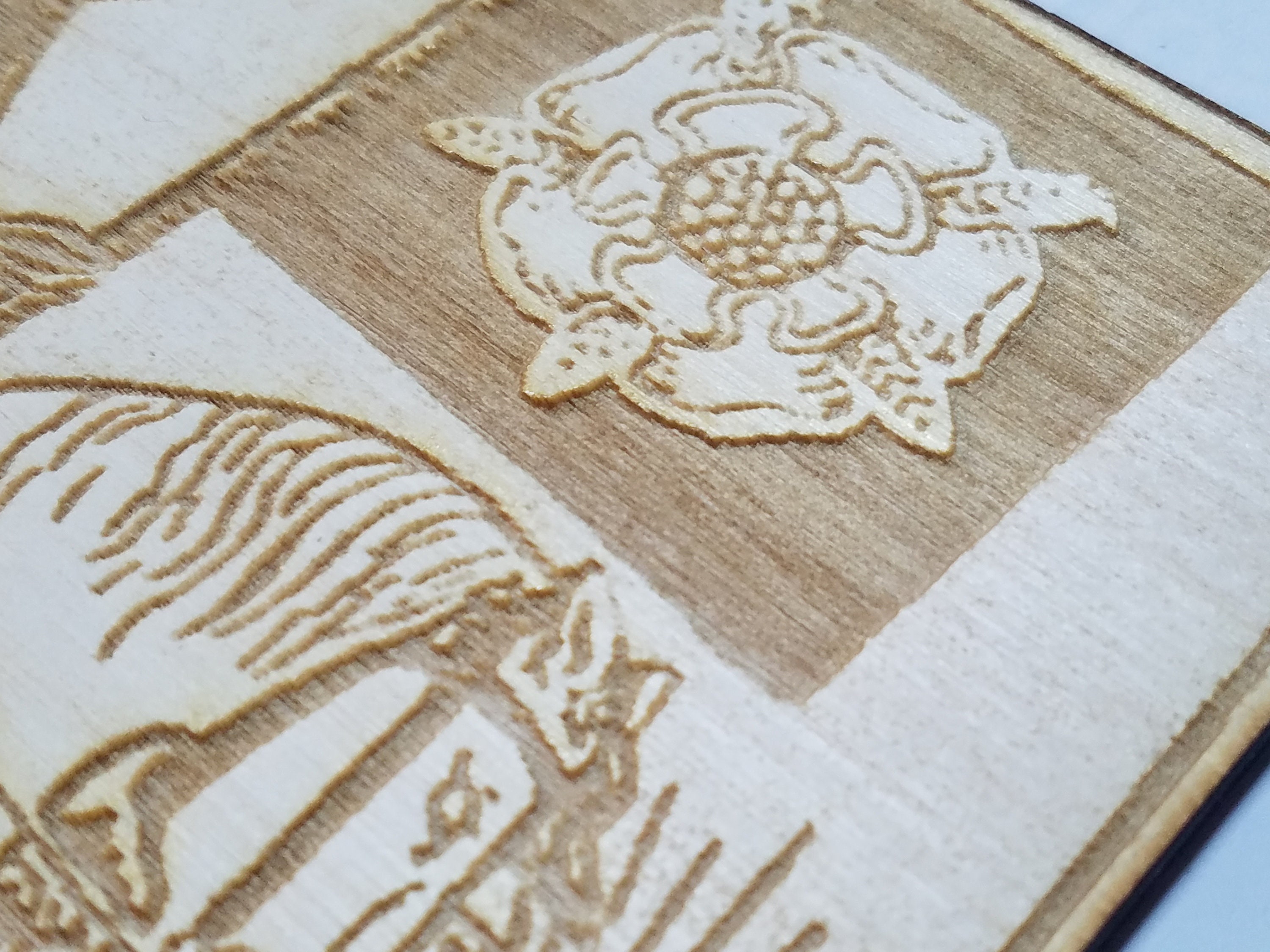 XL "death" Tarot Card Made of Wood - Rider Waite Tarot Design - 7" X 4 ...