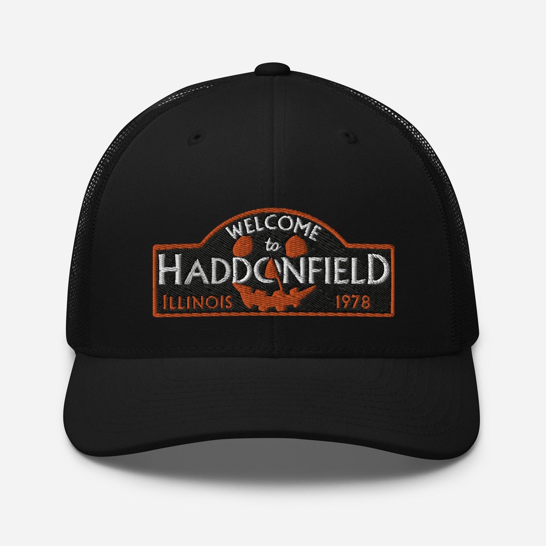 Welcome to Haddonfield - Embroidered Halloween 1978 Trucker Cap - Etsy