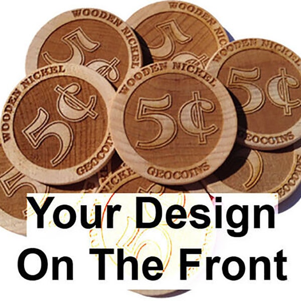 Custom Wooden Nickels - Etsy