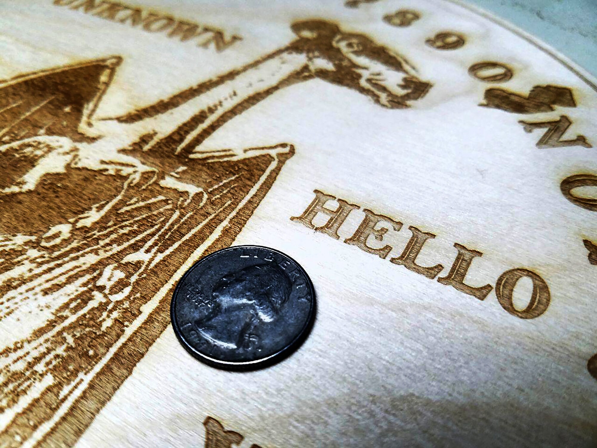 Jersey Devil Ouija Board & Planchette: Wooden Spirit Board - Etsy