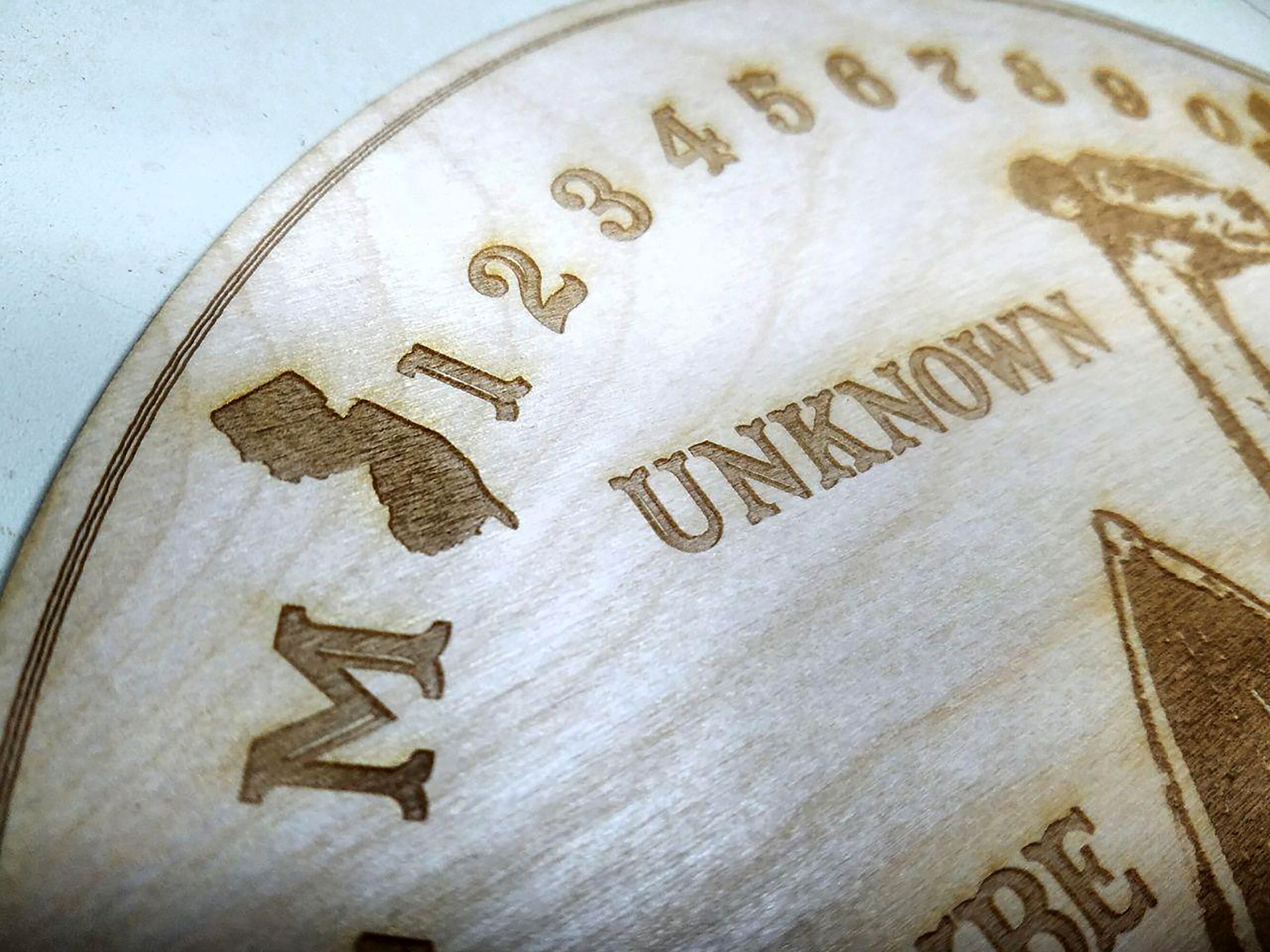 Jersey Devil Ouija Board & Planchette: Wooden Spirit Board - Etsy