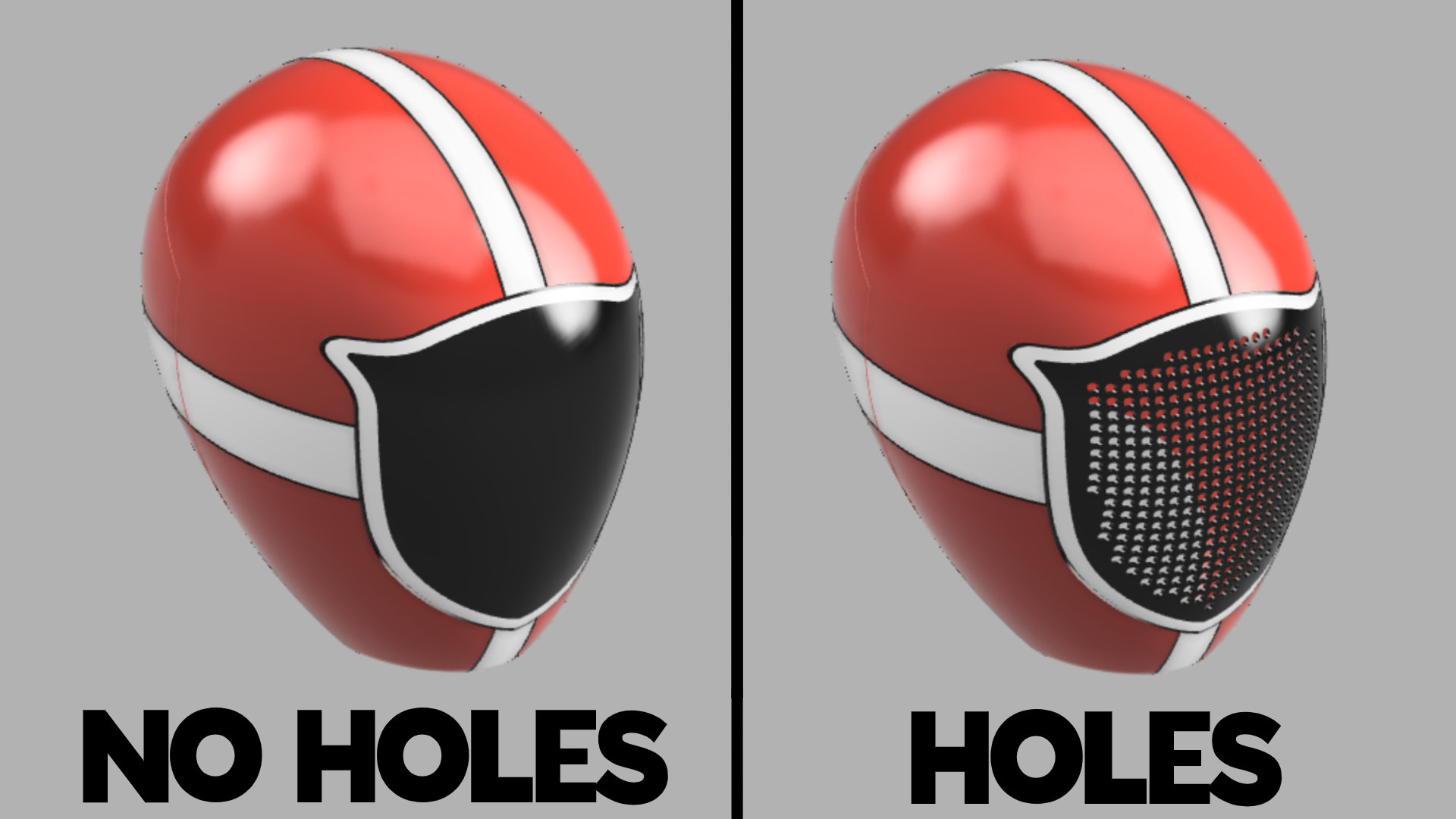 3D Digital Files Lightspeed Red Ranger Helmet - Etsy