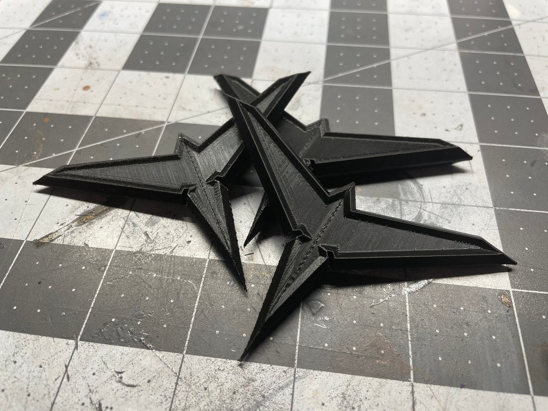 3D Printed Kit Nightwing Titans Wing Ding Throwing Stars - Etsy Canada