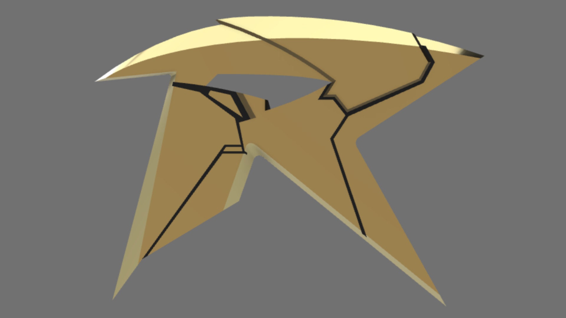 3D Digital Files Robin Titans Throwing Star Birdarang - Etsy