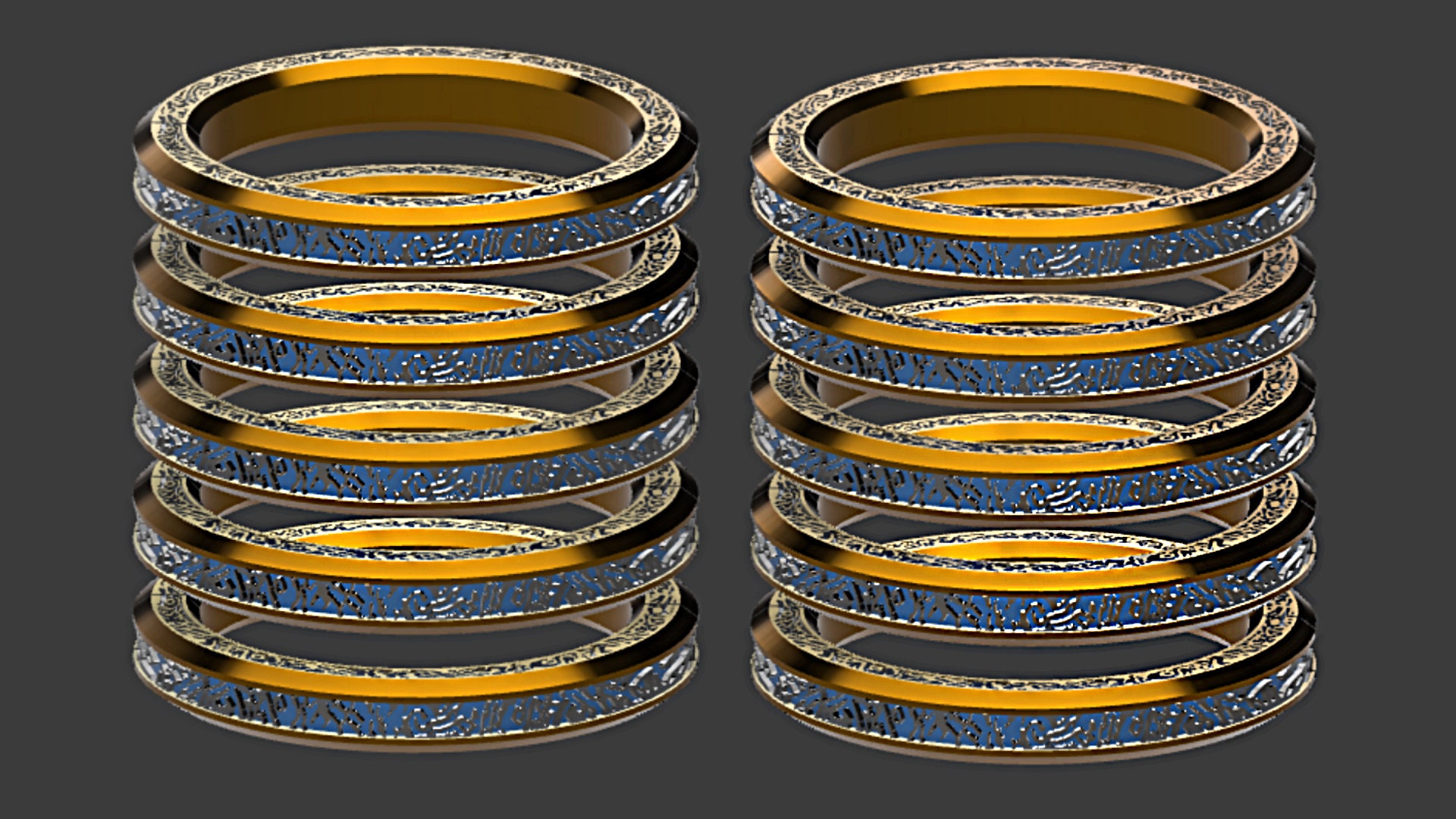 3D Digital Files Mandarin Ten Rings Wenwu Shang Chi - Etsy