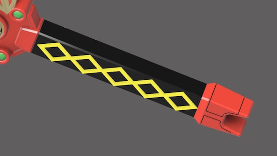 Red Power Ranger Samurai Sword