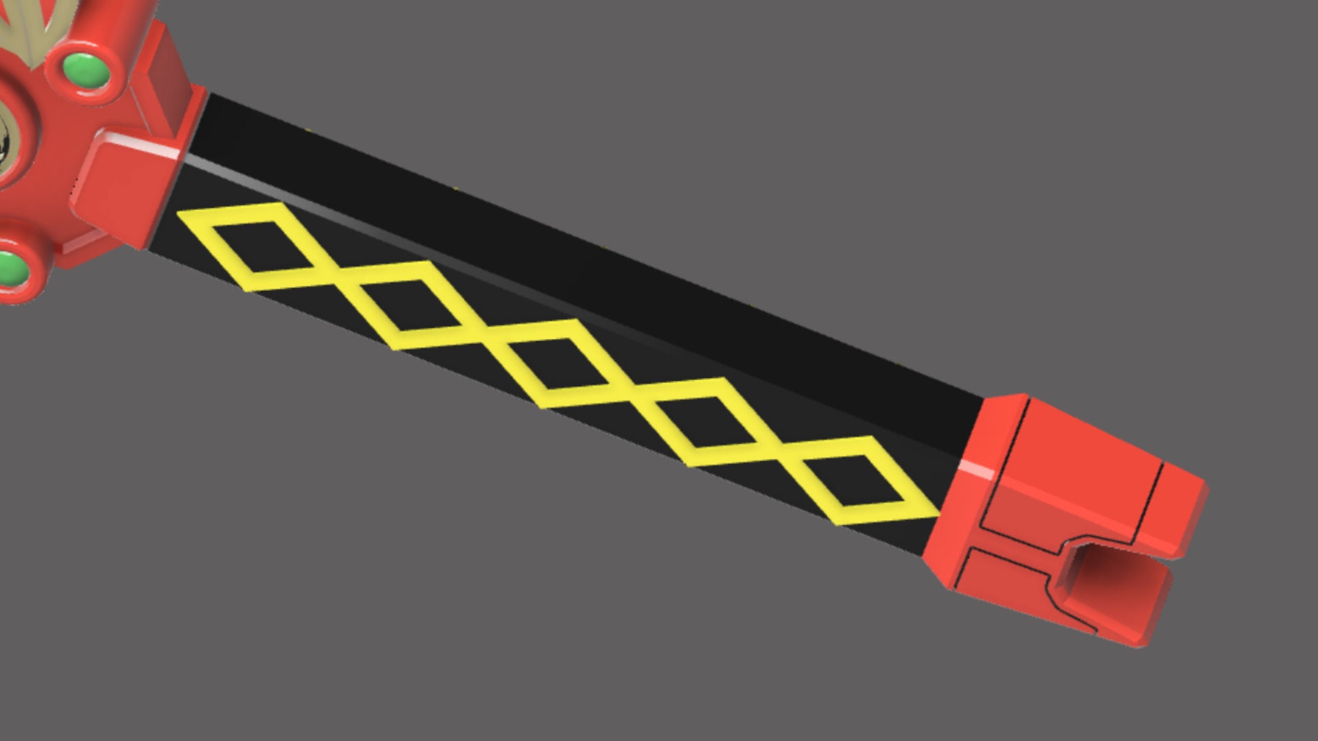 3D Digital Files Red Ranger Power Sword - Etsy