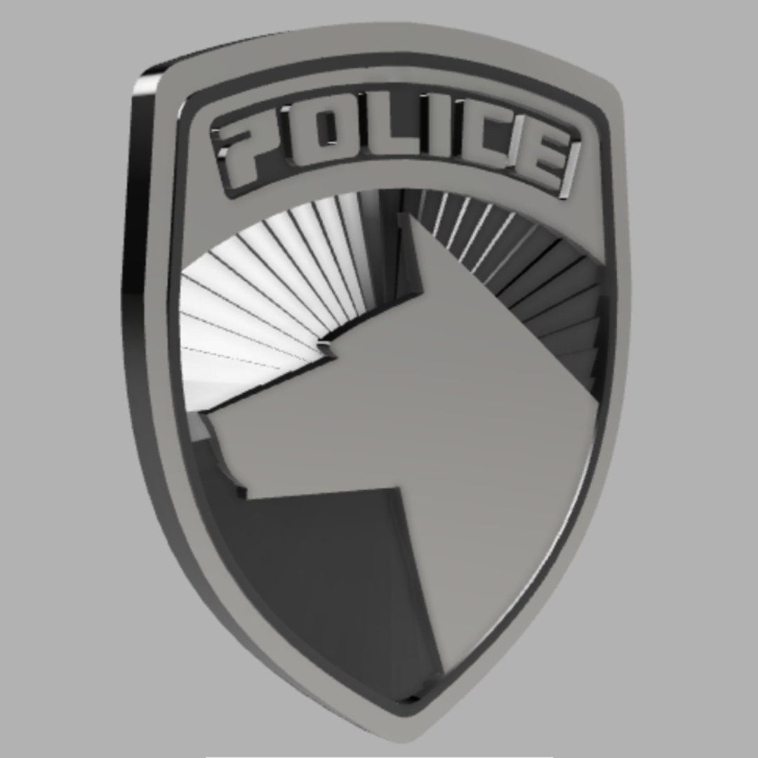 3D Digital Files SPD Badge Power Rangers SPD | Etsy UK