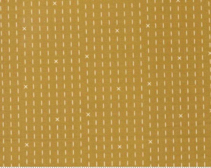 Evermore Honey, Hand Stitched Stripes by Sweetfire Road for Moda ...