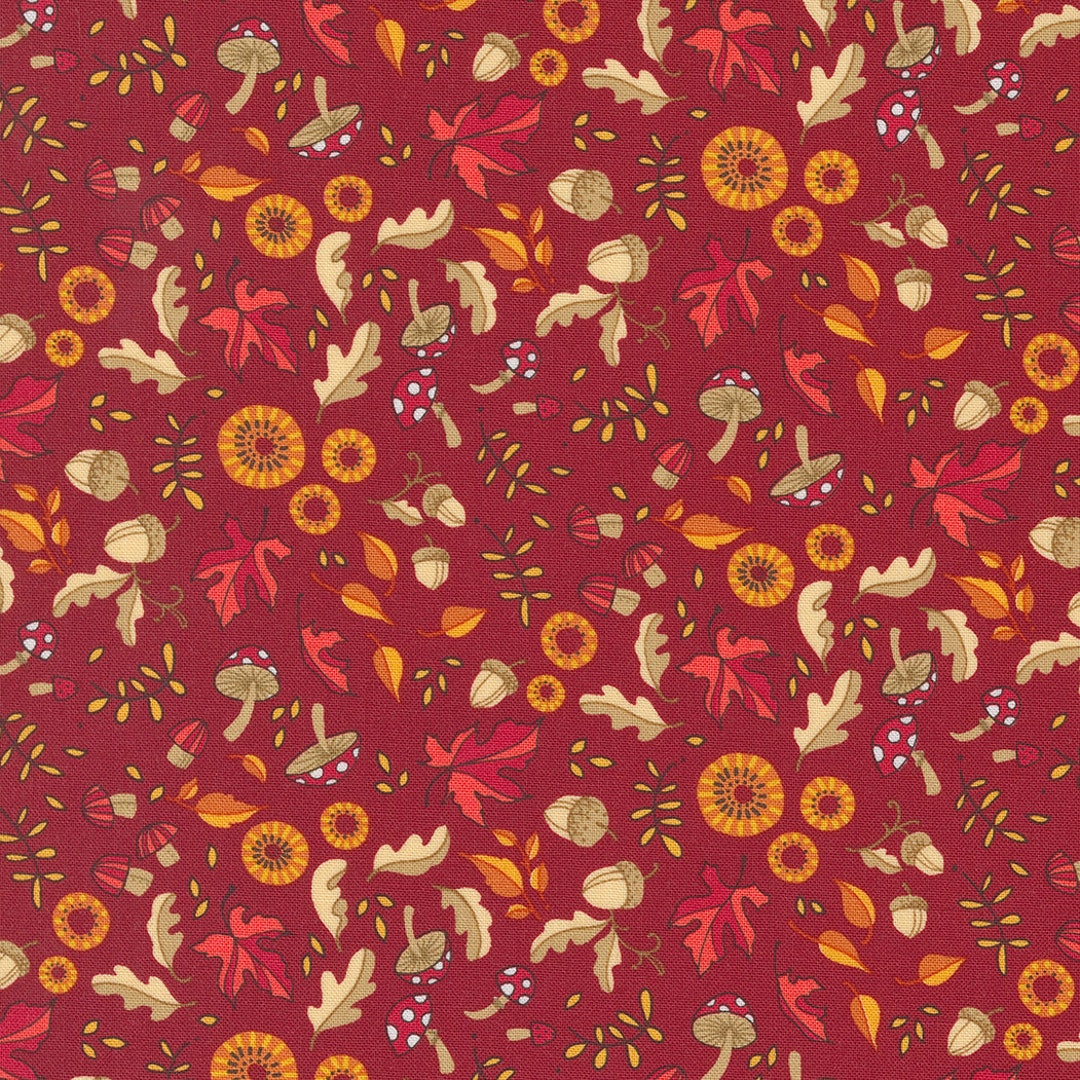 Forest Frolic Cinnamon, Little Fall Fling Designed by Robin Pickens for ...